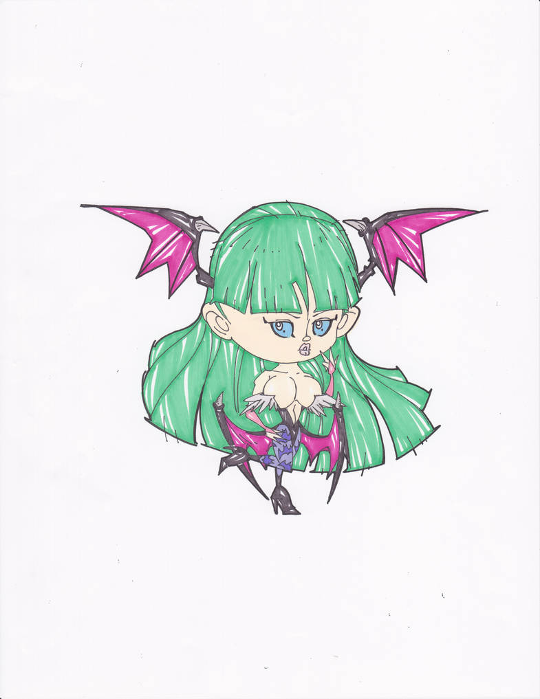 Darkstalkers Morgan Aensland By Hclix On Deviantart