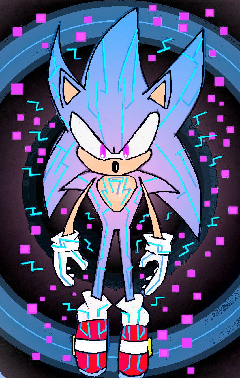 Cyber Sonic Form Sonic Frontiers Fan Made By Sonixultra On Deviantart