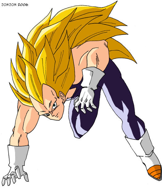 Vegeta SSJ3 by jomjom on DeviantArt