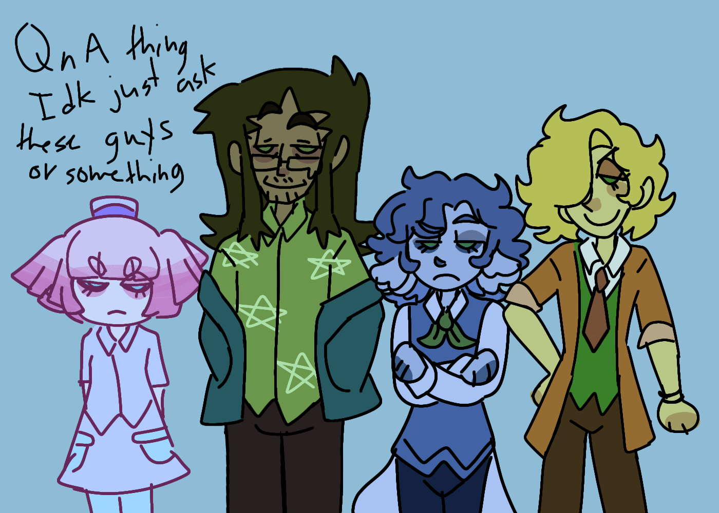 Ask My Ocs By Legshaver123 On Deviantart