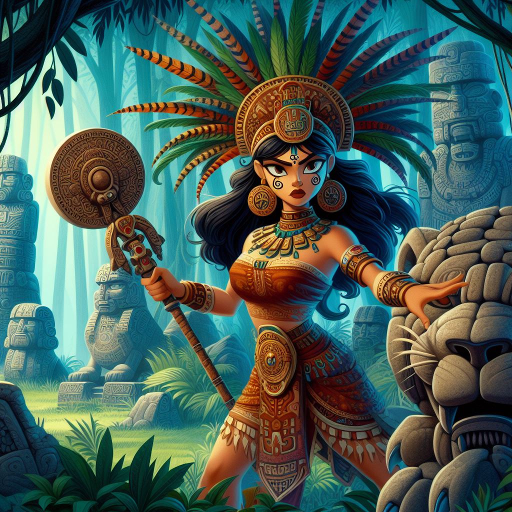 Aztec Warrior Princess By Jvrg20090 On Deviantart