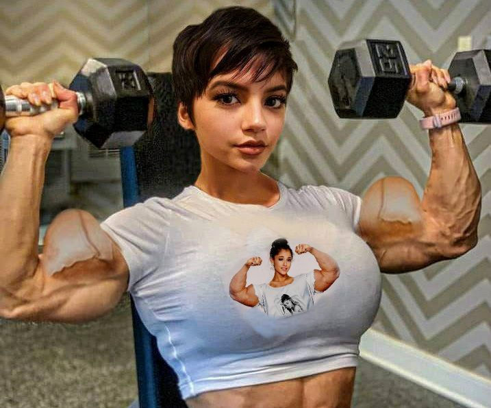 Bicep Cutie By Luvfemalebiceps On Deviantart