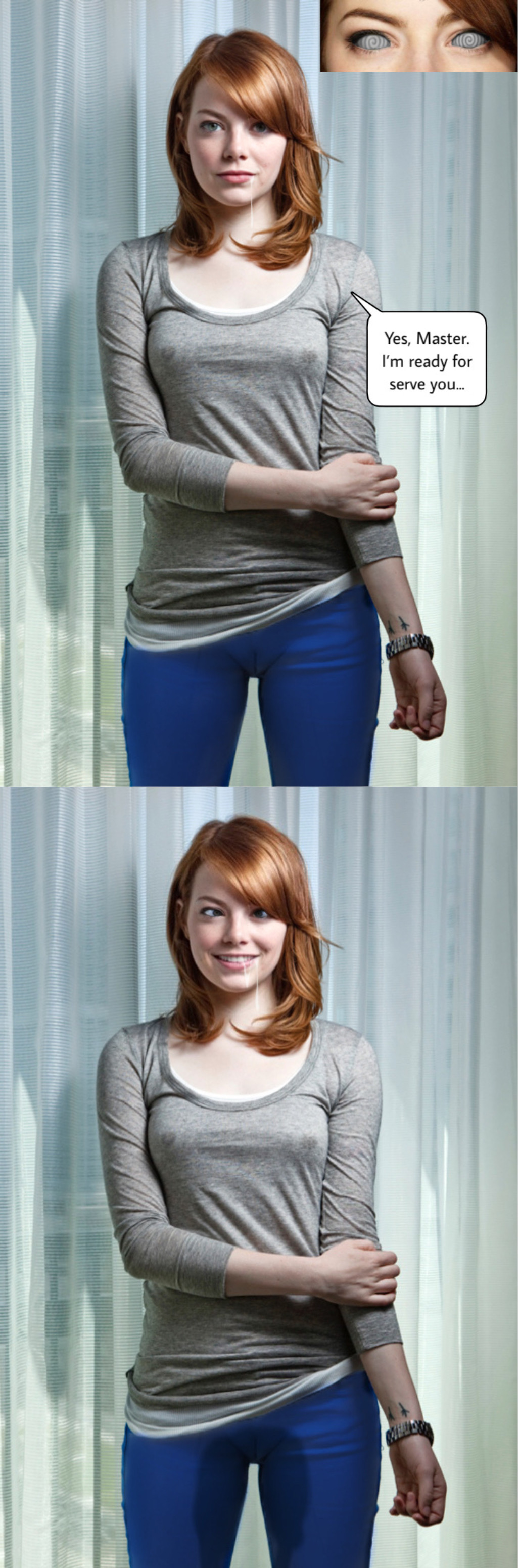 Emma Stone Obedient And Submissive Slave Part 3 By Glass1623 On Deviantart