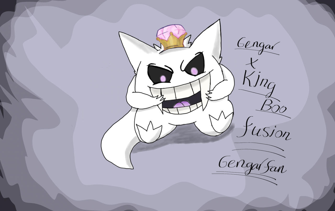 Gengar and king boo fusion! by Gengarfan20 on DeviantArt Gengar and king boo fusion! by Gengarfan20 on DeviantArt