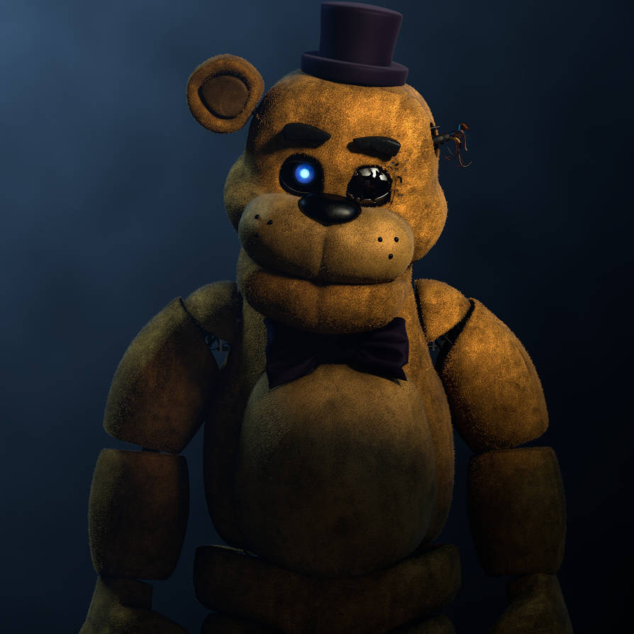 Golden Freddy movie model C4D Update 1 by MoisoGS on DeviantArt Golden Freddy movie model C4D Update 1 by MoisoGS on DeviantArt