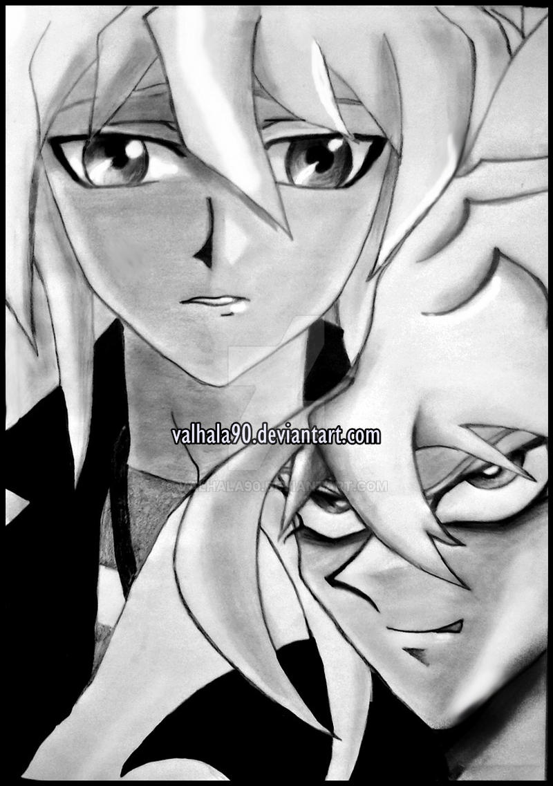 Ryo Bakura Yami Bakura Yu Gi Oh By Valhala90 On Deviantart