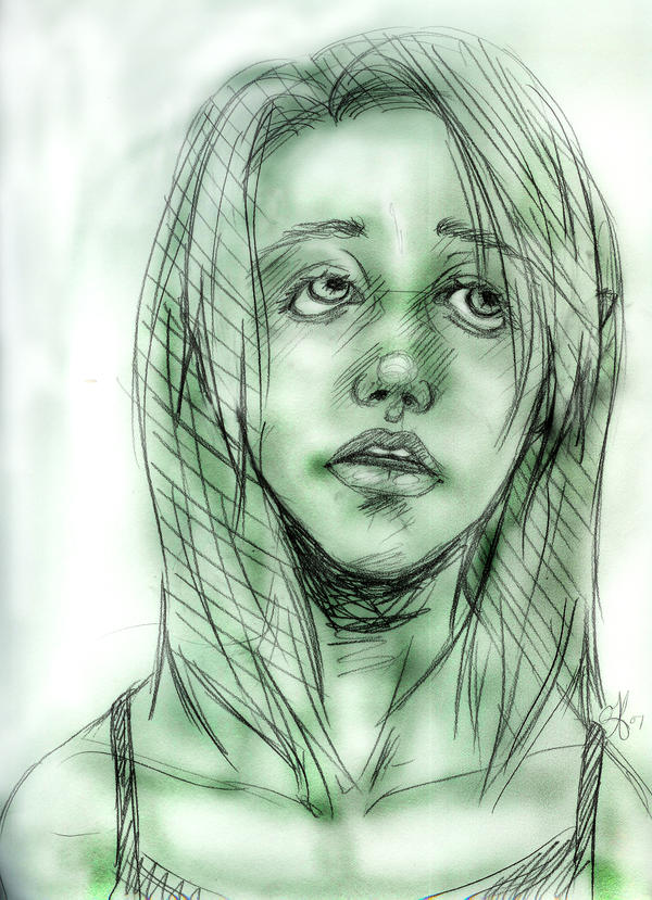 Drowsy Girl by Animefreaktose on DeviantArt
