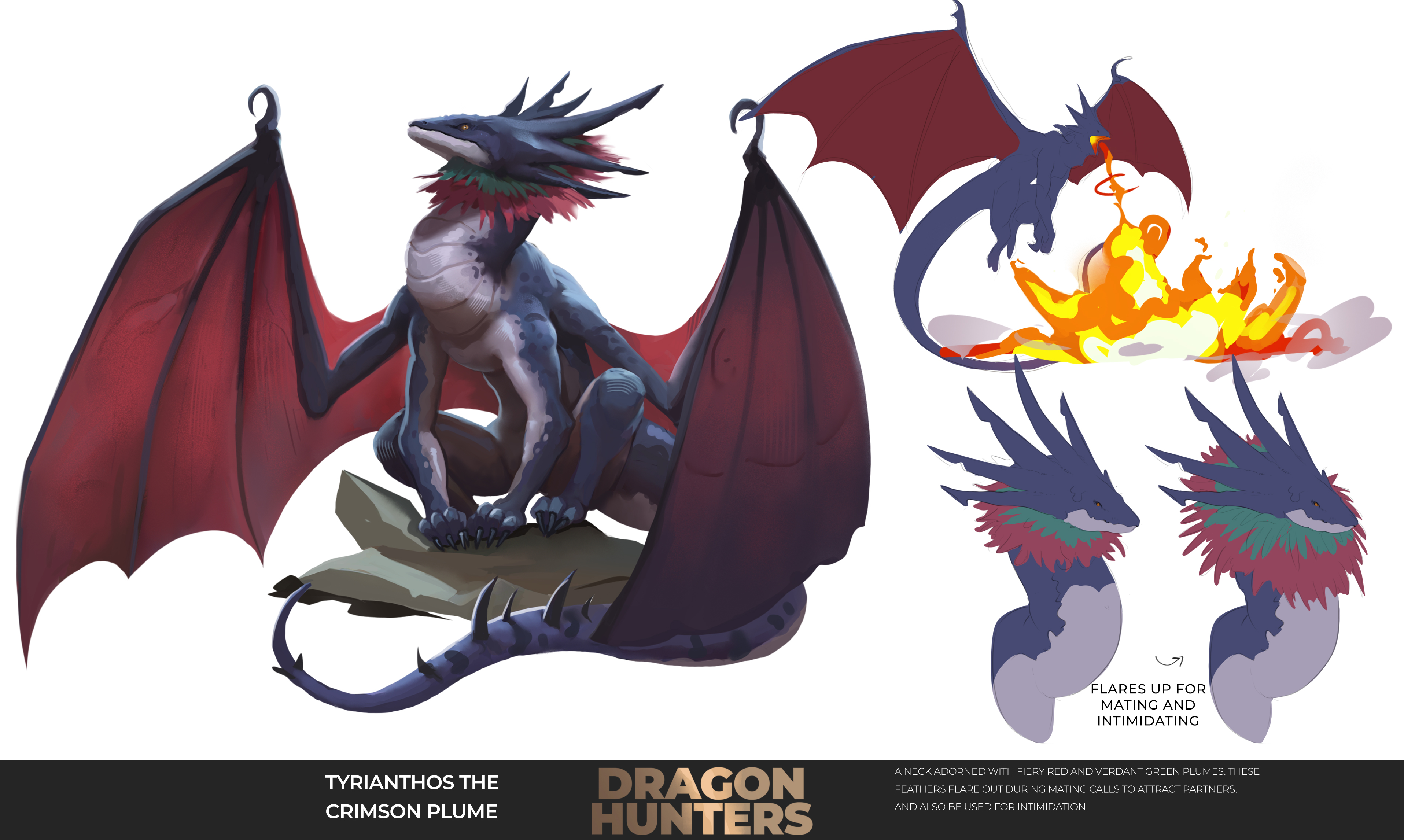 Tyrianthos The Crimson Plume By Greysonzoske On Deviantart