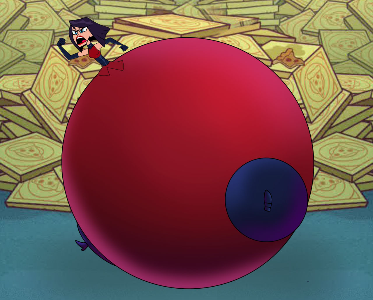 Madame Balloon Butt By Poppersrepumped On Deviantart
