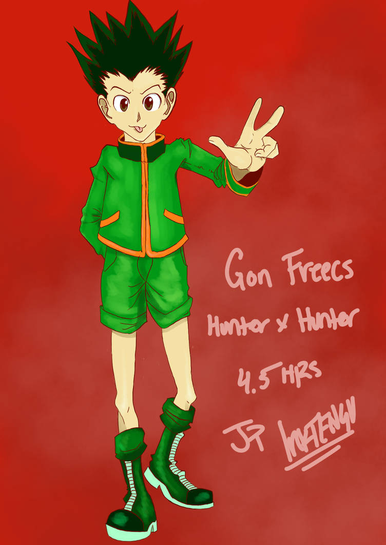 Gon Freecs By Inktengu On Deviantart