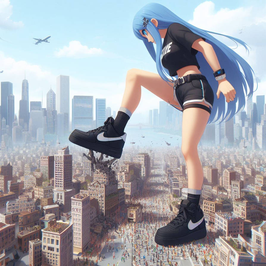 Ai Giantess Yukina By Hypier On Deviantart