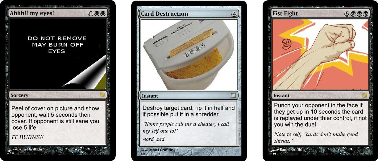 MTG card set 1 by lord-zed on DeviantArt