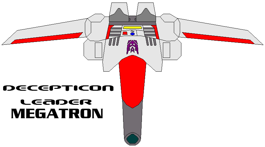 Megatron Jet Mode by SturmvogelPrime on DeviantArt