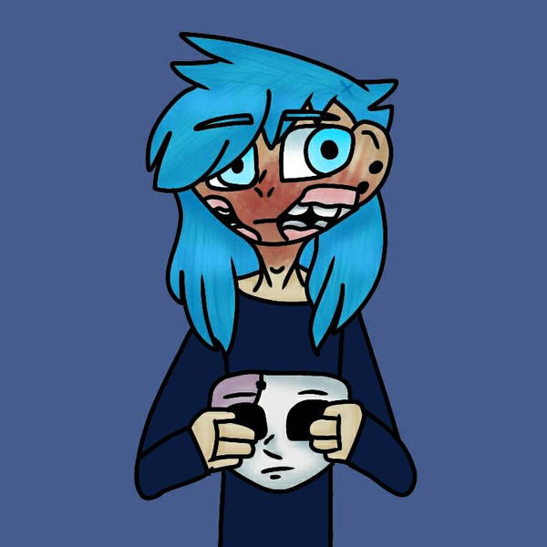 Sal Without His Mask By Lsrdraws On Deviantart