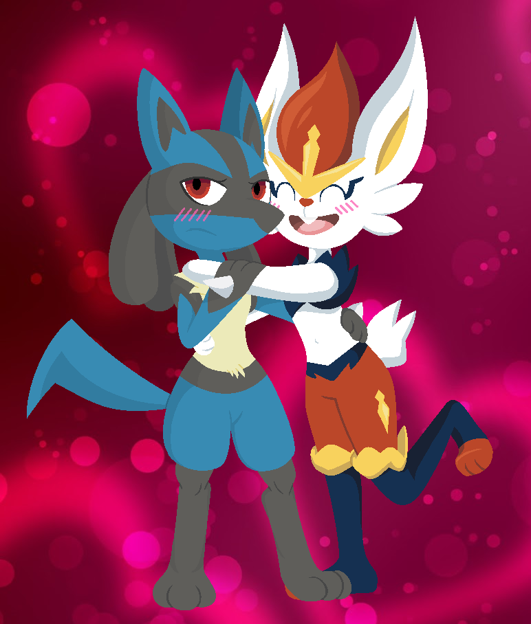 Lucario X Cinderace By Legoshisun On Deviantart