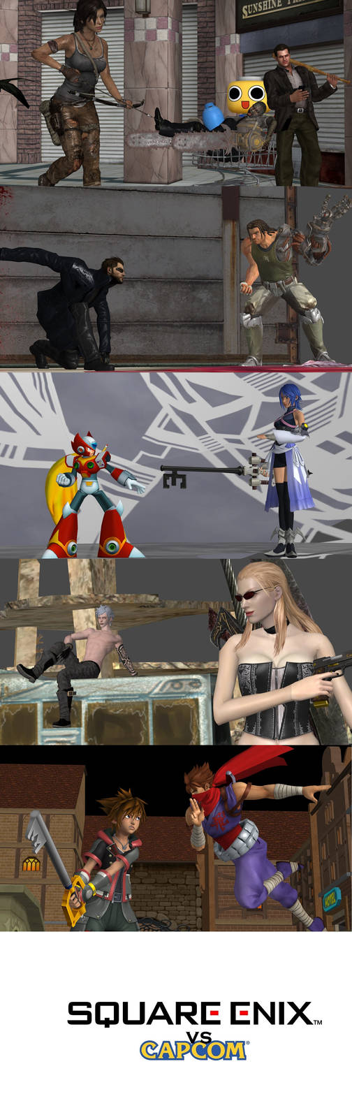 Square Enix vs Capcom part 4 by DanteMarinette on DeviantArt Square Enix vs Capcom part 4 by DanteMarinette on DeviantArt