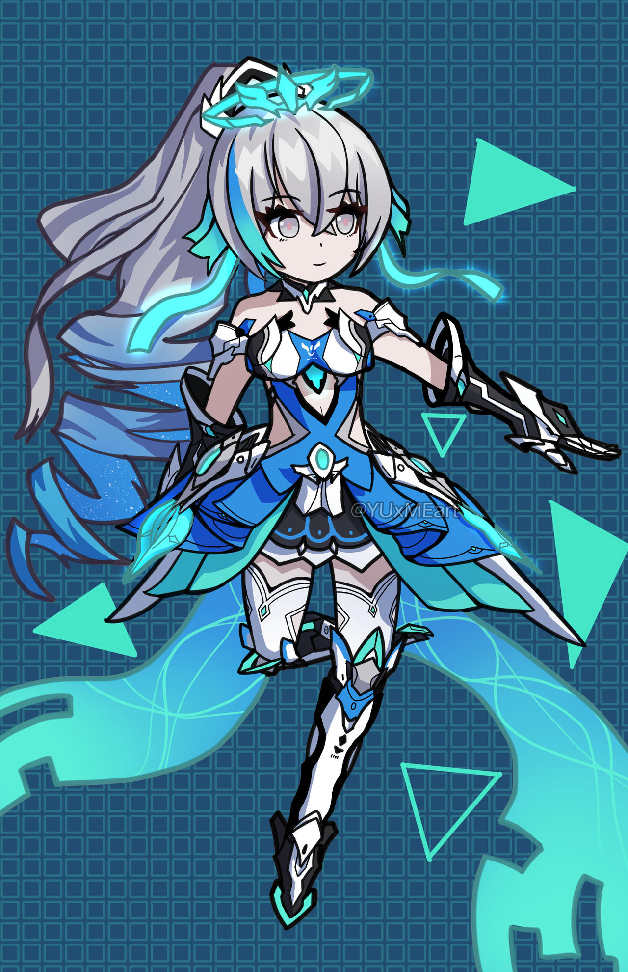 Bronya Hotr By Yuxmeart On Deviantart