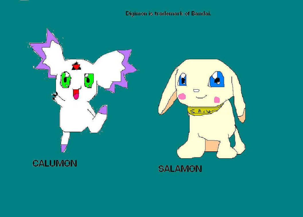 Calumon-Salamon-Cute Digimon by cartoonking10749 on DeviantArt