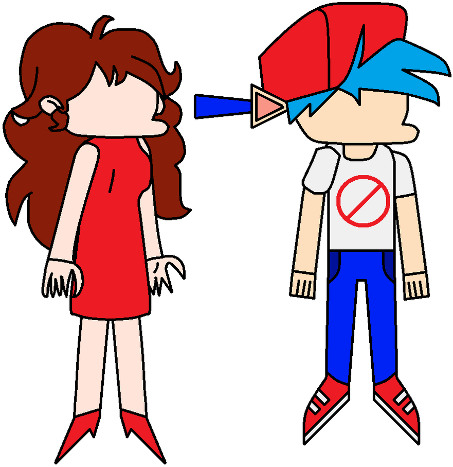 Fnf Faceless Bf And Gf By Ganendrae2class On Deviantart