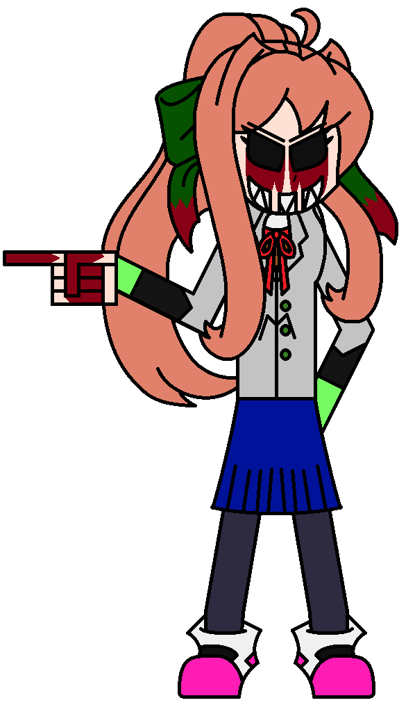 Fnf Monikawma Phase 2 By Ganendrae2class On Deviantart