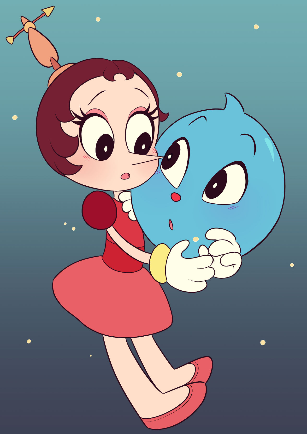 Hilda And Goopy By Lulupoppi4 On Deviantart