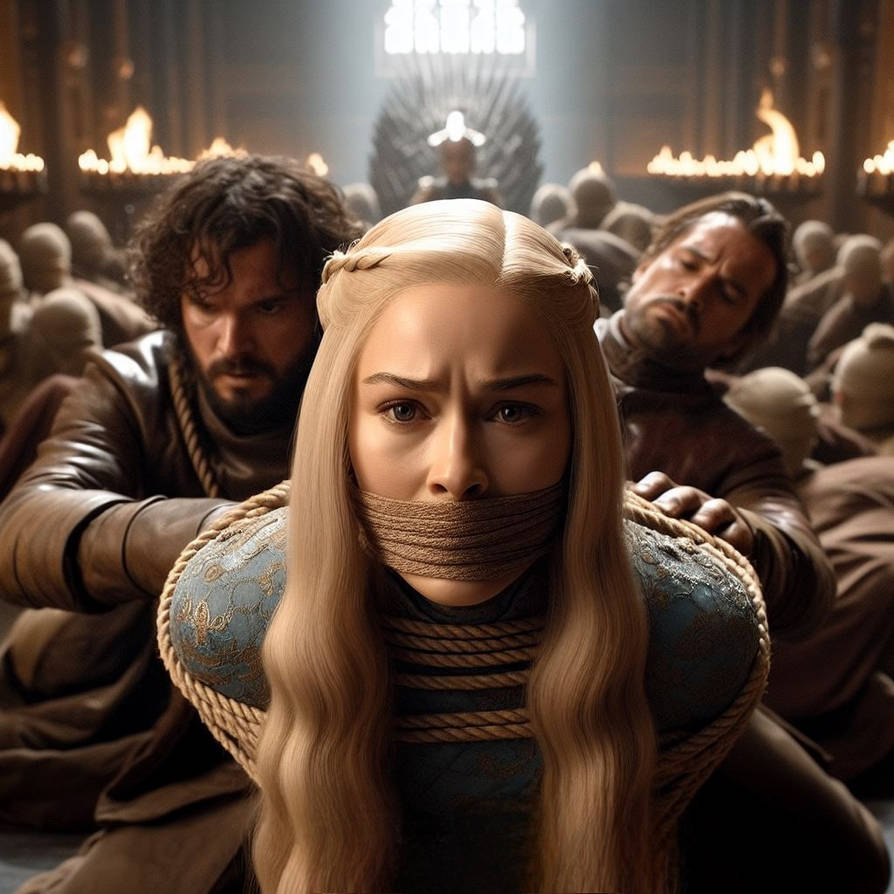 Cersei Getting Tied Ai Generated By Sebodude On Deviantart