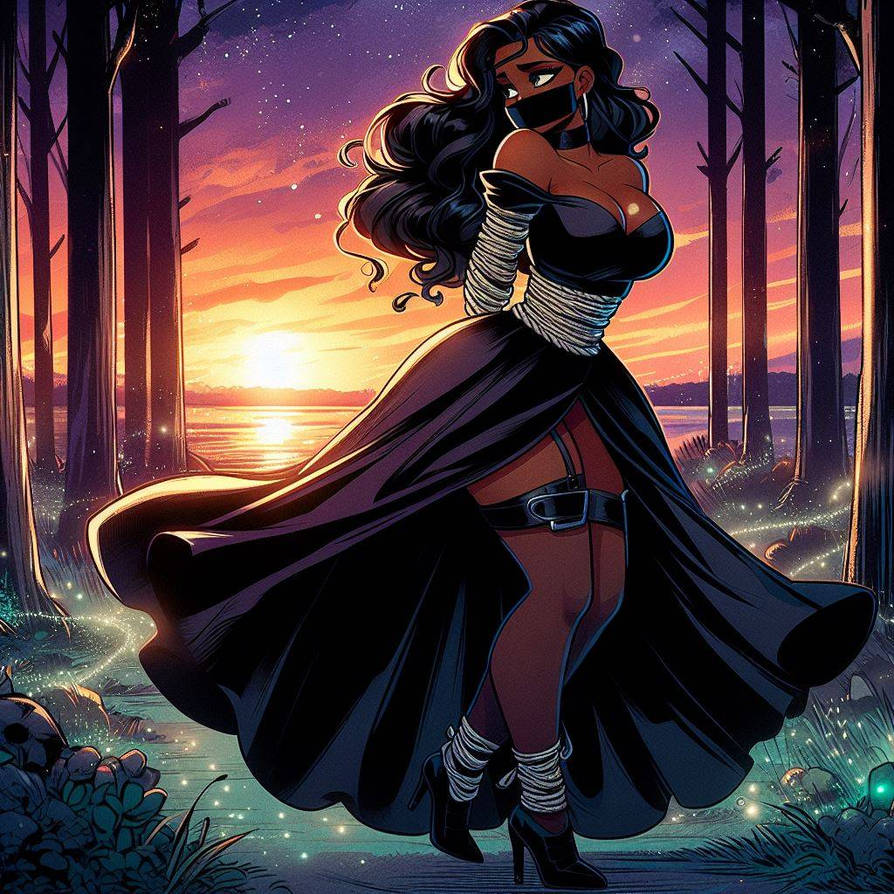 Hot ebony gagged (AI generated) by SeBoDude on DeviantArt Hot ebony gagged (AI generated) by SeBoDude on DeviantArt