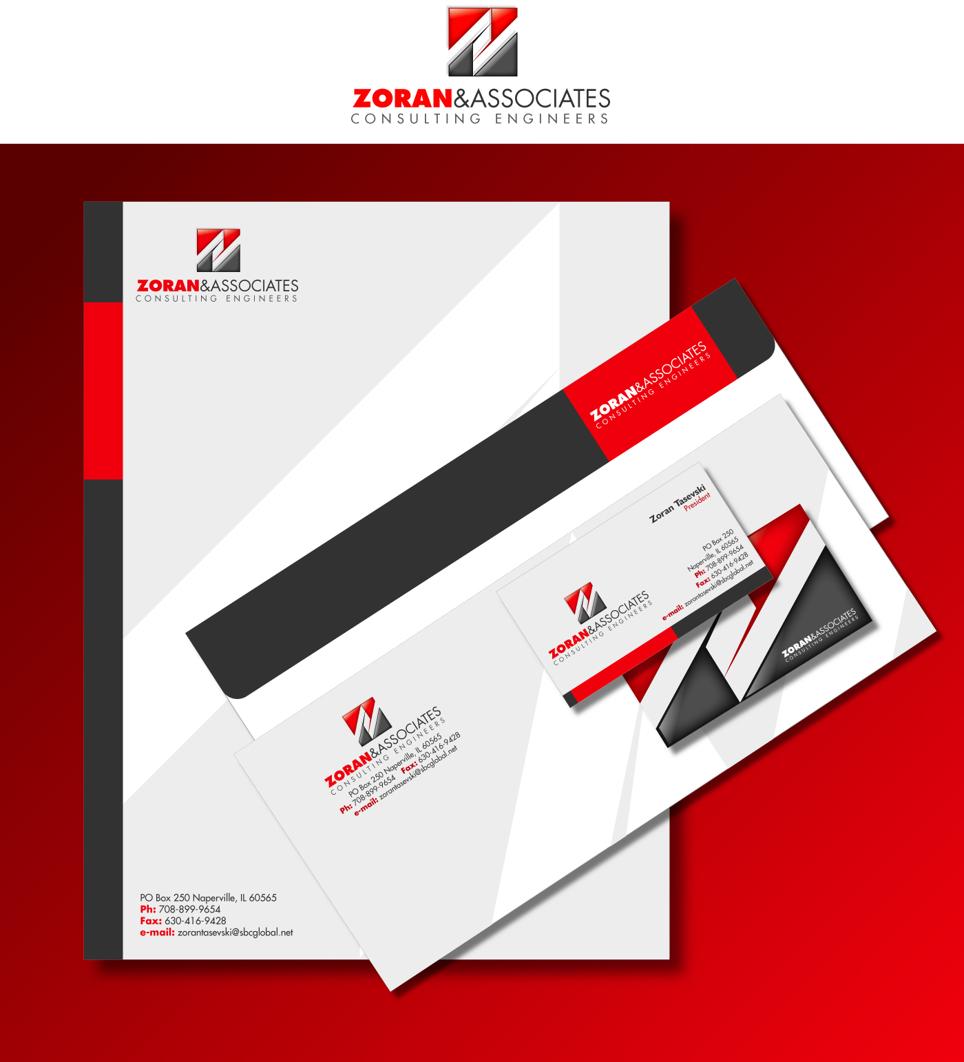 Zoran_logo_and_Stationary by workstation on DeviantArt