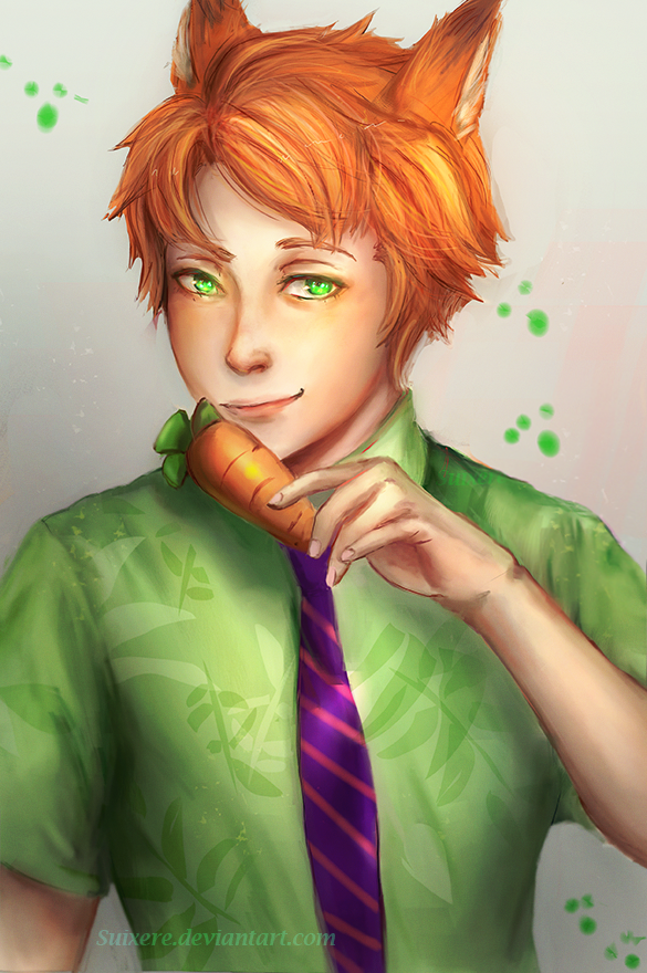 Nick Wilde By Miinjyart On Deviantart
