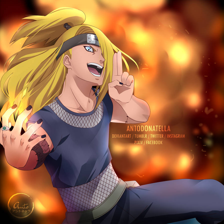 Deidarafanart By Antodonatella On Deviantart
