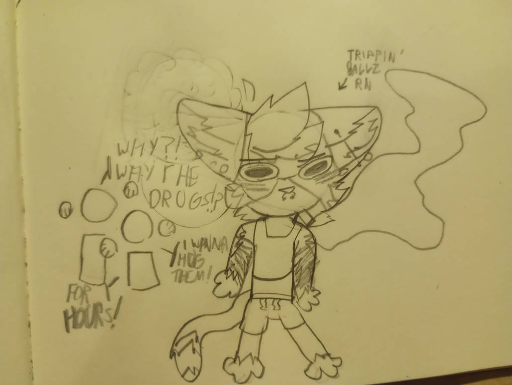 Stoned Kitty By Thatfurryonyourfyp On Deviantart