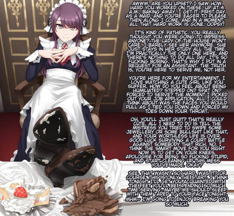New Femdom Caption The New Maid By Spectataor By Spectataor On Deviantart