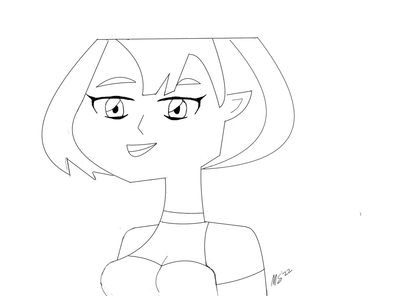 Gwen Tdi Sketch By Matarenoo On Deviantart