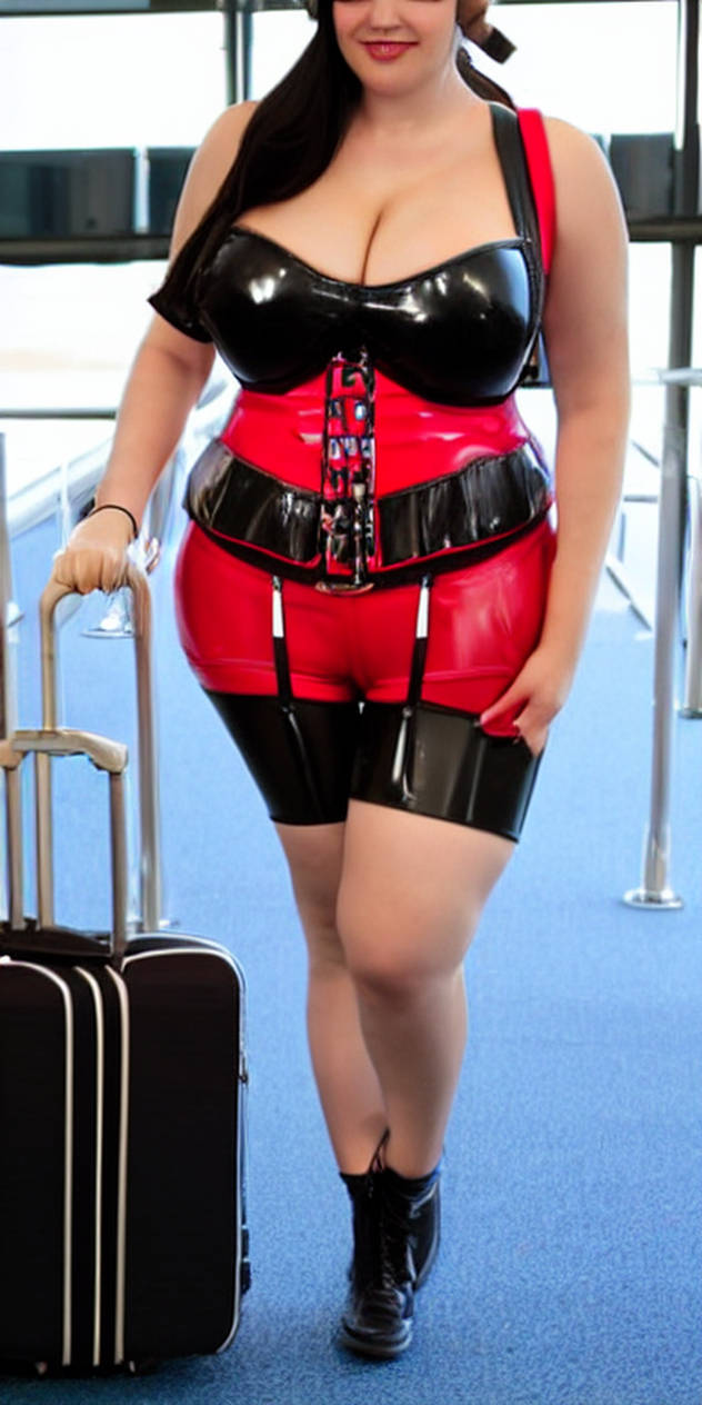 Latex Corset Shorts Airport 0 By Kathrin Inaka On Deviantart