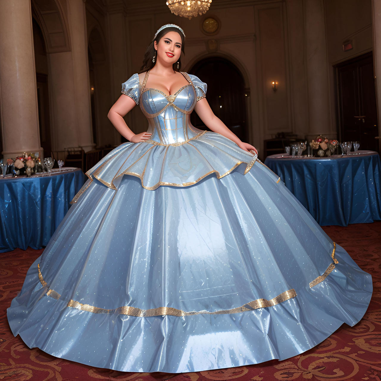 Fullfigured Livingrubberdoll Conference Wearing Me By Kathrin Inaka On