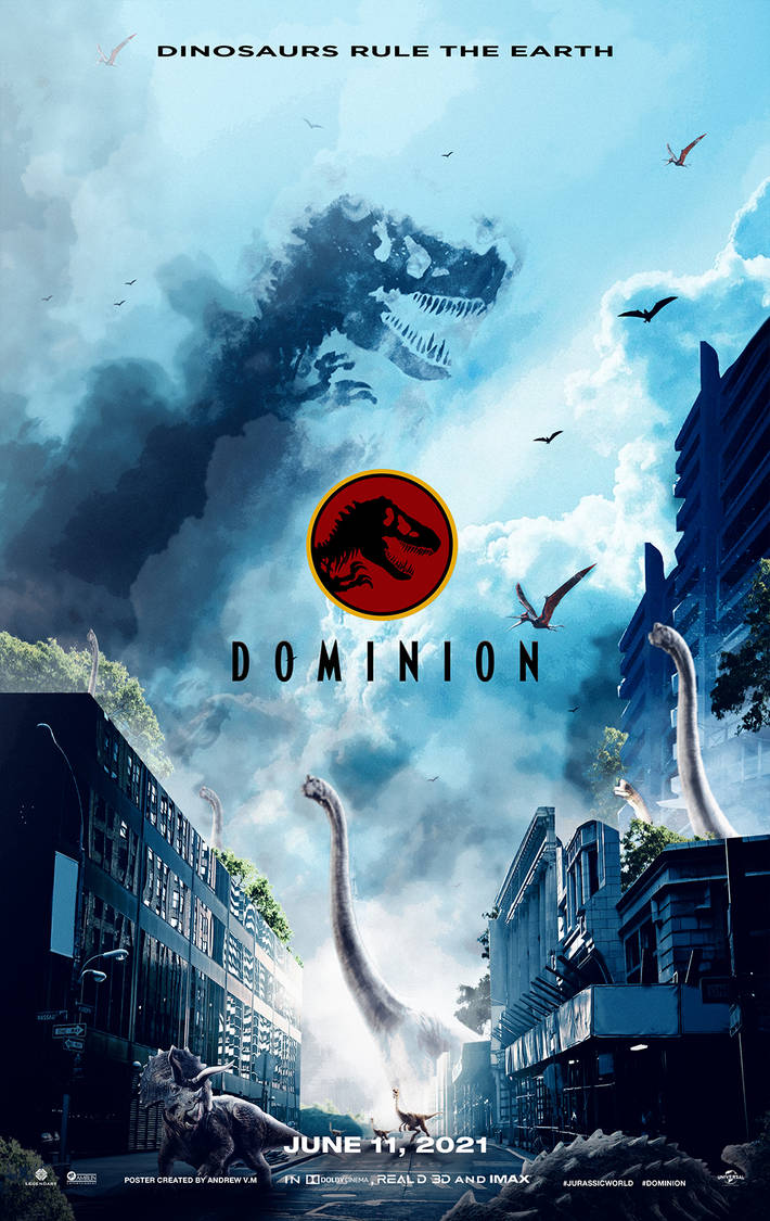 Jurassic World Dominon Teaser Poster 3 By Andrewvm On Deviantart