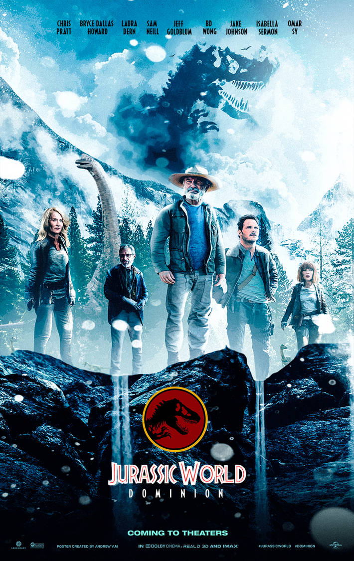 Jurassic World Dominion Poster By Andrew Vm By Andrewvm On Deviantart
