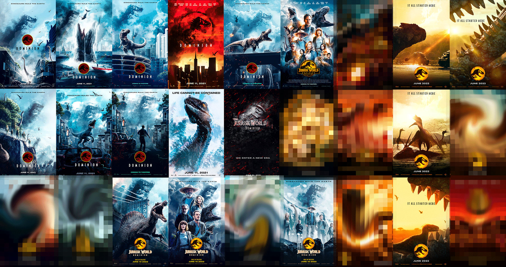 All My Poster Of Jurassic World Dominion 2021 By Andrewvm On Deviantart