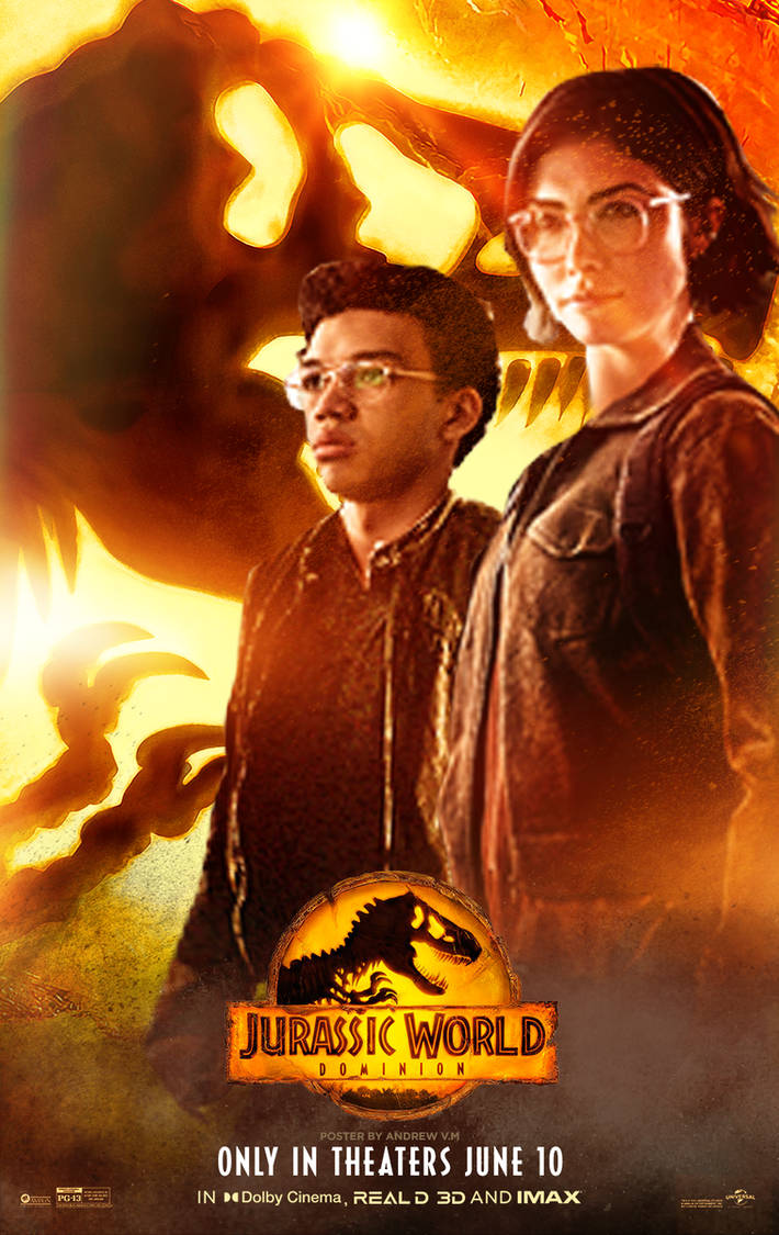 Jurassic World Dominion Poster Individual 2 By Andrewvm On Deviantart