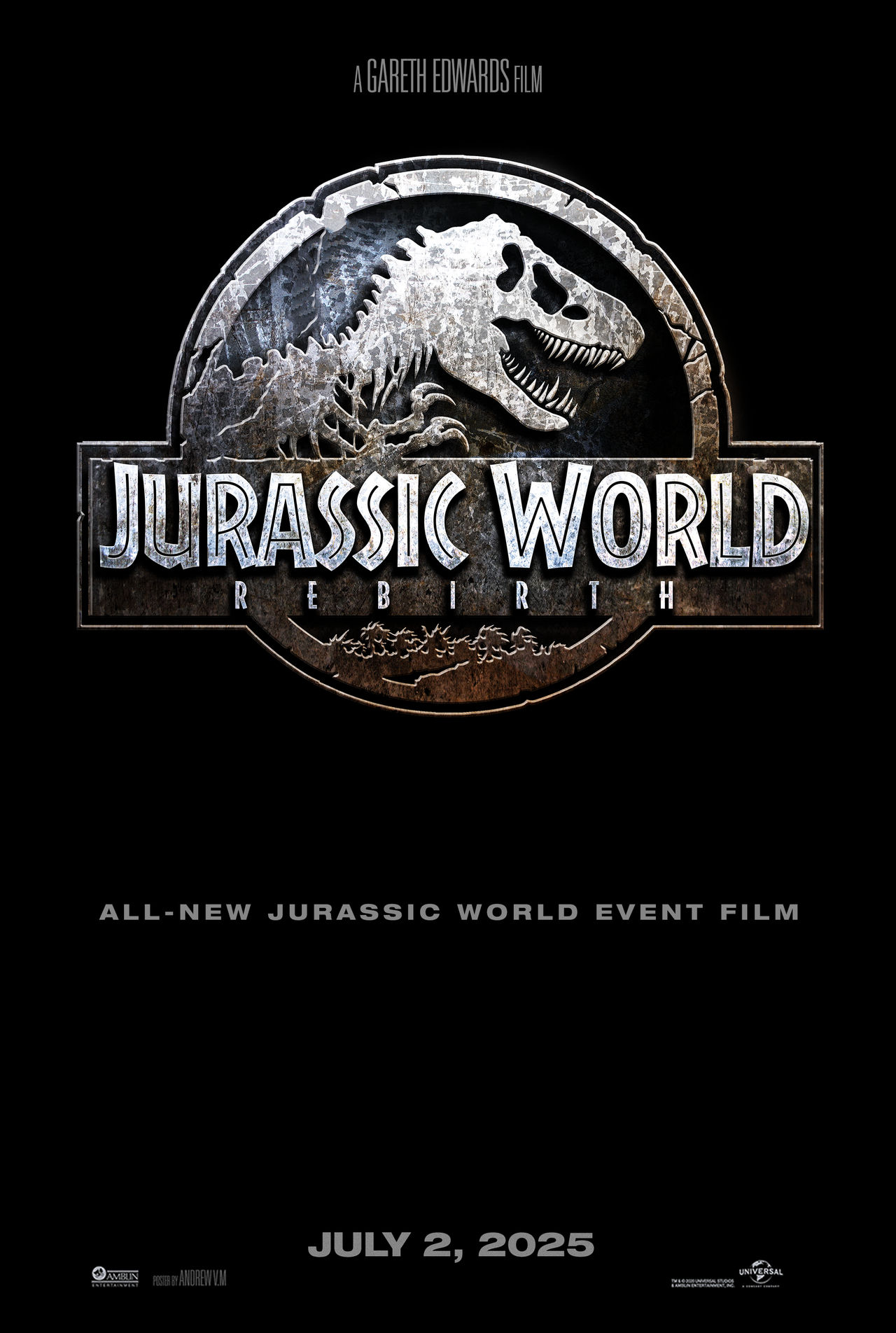 Jurassic World 4 Rebirth Teaser Poster 2025 By Andrewvm On Deviantart