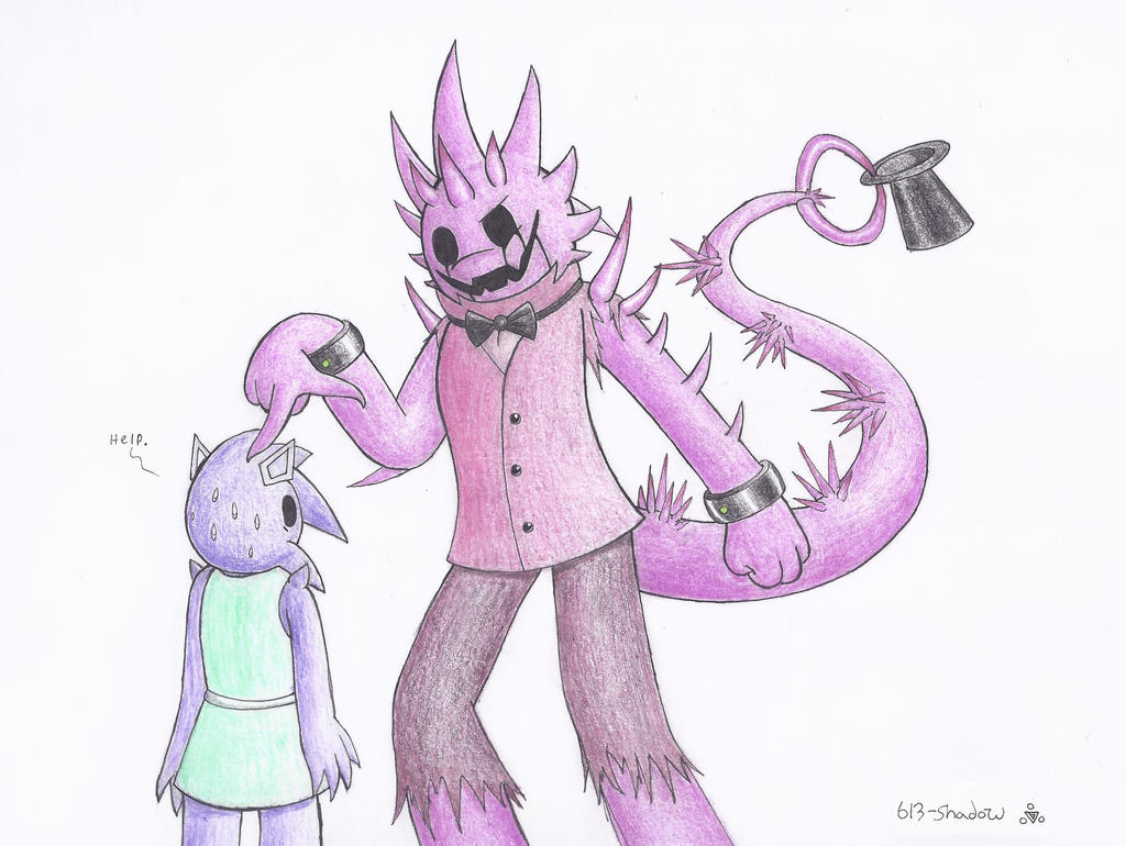 Smol And Tol Art Trade By 613 Shadow On Deviantart