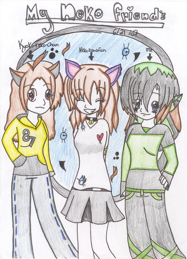 Neko Friends by Atori-Izumi on DeviantArt