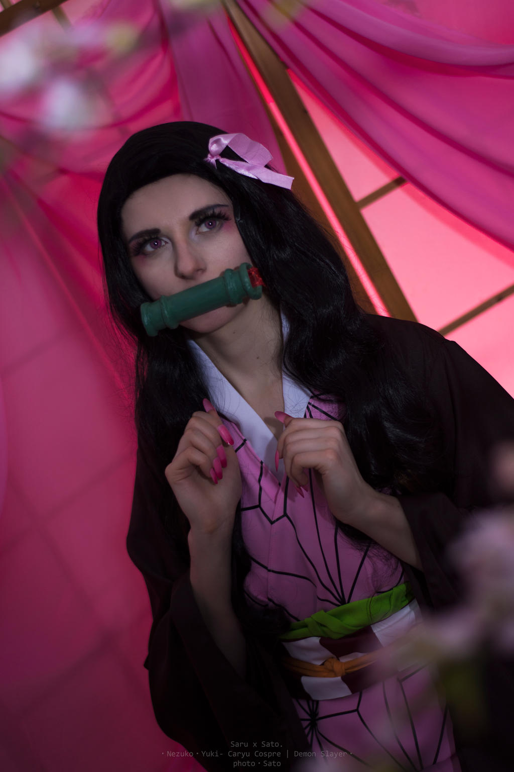 Nezuko Kamado Kimetsu No Yaiba Cosplay By Caryucospre On Deviantart
