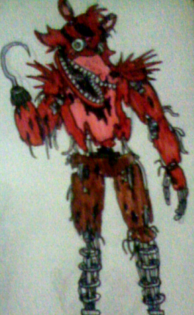 Foxy (Step Closer) v2 by FreddleFrooby on DeviantArt Foxy (Step Closer) v2 by FreddleFrooby on DeviantArt