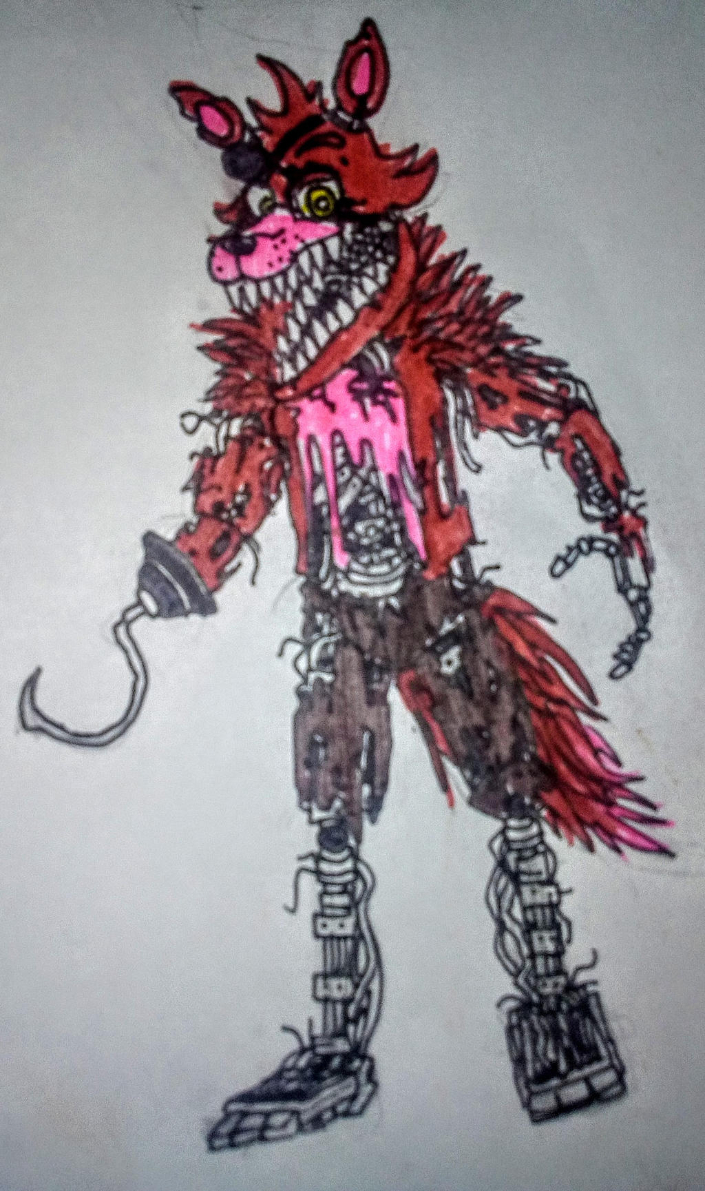Step Closer Foxy v3 by FreddleFrooby on DeviantArt Step Closer Foxy v3 by FreddleFrooby on DeviantArt