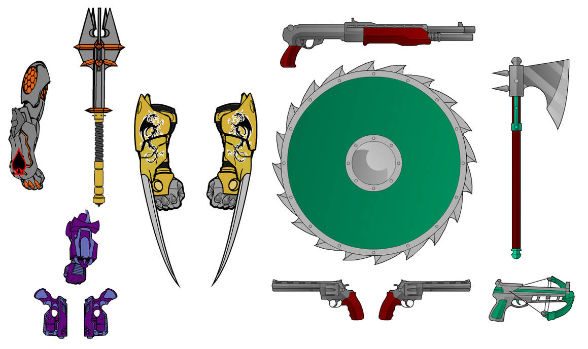 Crystal League's Weaponry (Season 1) by LinKueiWolf57 on DeviantArt Crystal League's Weaponry (Season 1) by LinKueiWolf57 on DeviantArt
