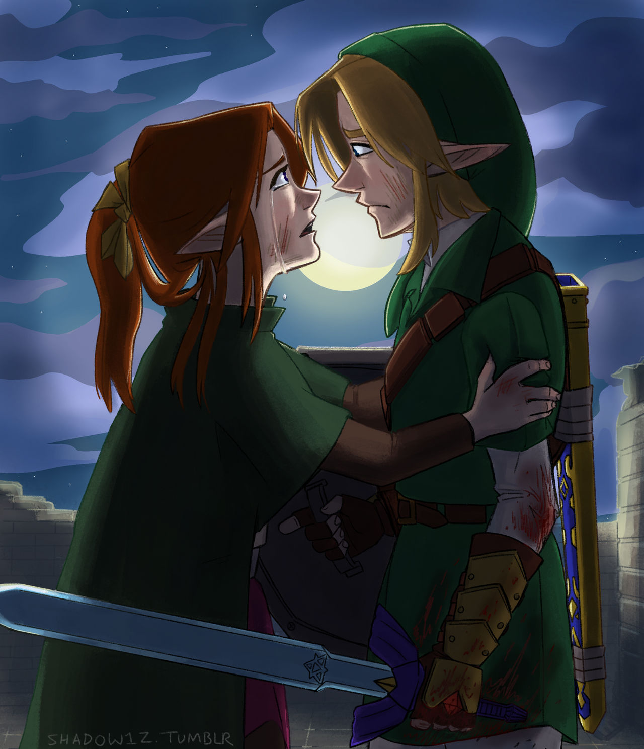 Saying Goodbye By Shadowiz On Deviantart