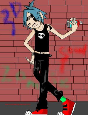 2D Tagging by enchantedwingz by Gorillaz-KreW on DeviantArt