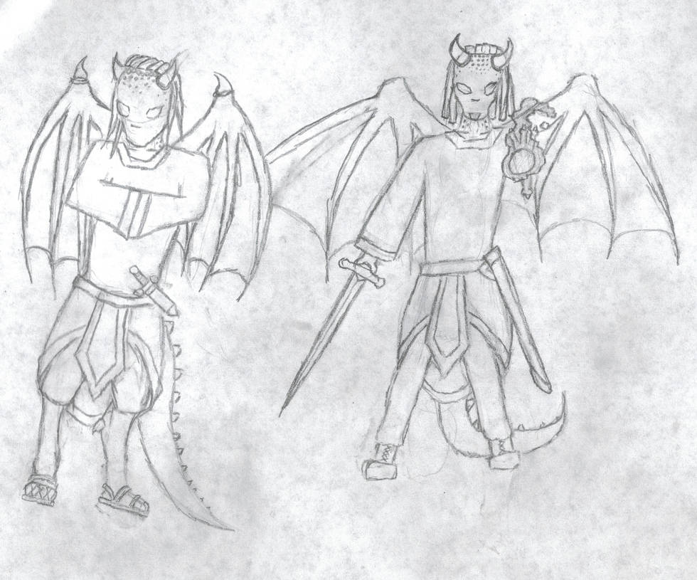 half-dragons by als-art on DeviantArt