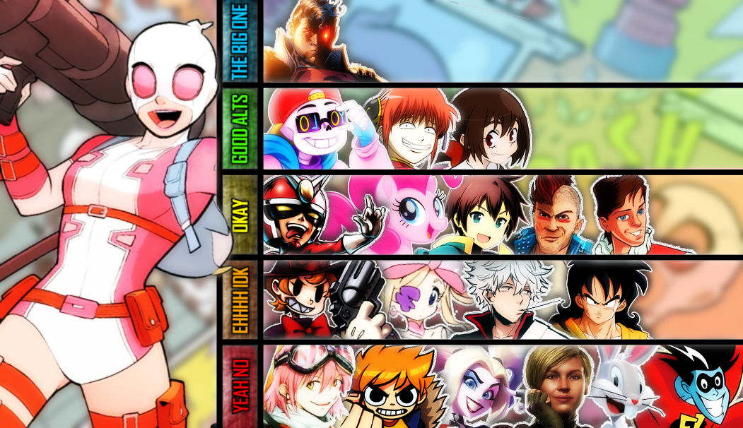 Gwenpool MU Tier List by MonkeyBoi9005 on DeviantArt Gwenpool MU Tier List by MonkeyBoi9005 on DeviantArt